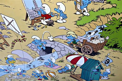 Pierre Culliford Aka Peyo 1928 1992 The Legendary Cartoonist Who Brought The Smurfs To Life