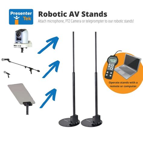 Elevate Your Presentations With The Robotic Av Stands Bundle Presentertek®