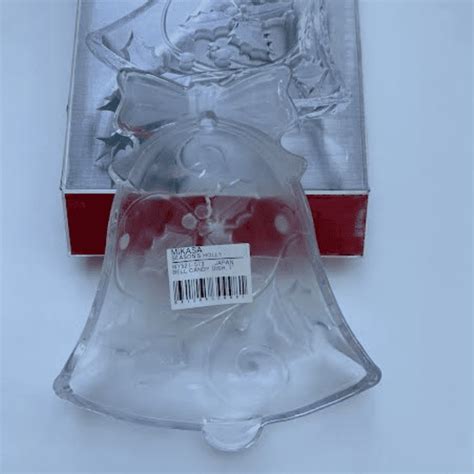 Mikasa Bell Candy Dish Seasons Holly 7