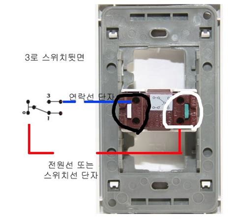 3로 스위치 결선법 네이버 블로그