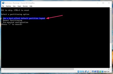 How To Install Arch Linux On Virtualbox Linuxways