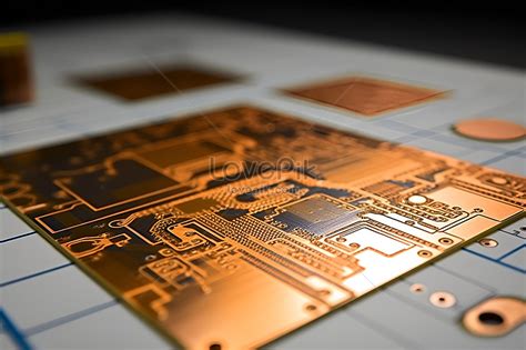 황금 전자 회로 배경 사진 및 창의적인 일러스트 무료 다운로드 Lovepik