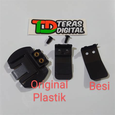 Jual Paket Bracket Intercom V6 Isi Bracket Plastik Ori Plat Besi Baut