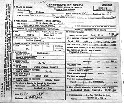 Edward Thad Howell 1875 1928 Find A Grave Memorial