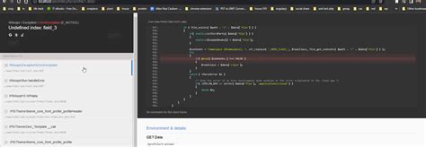 Localhost Ipb In Dev Mode Error On Profile Developer Connection