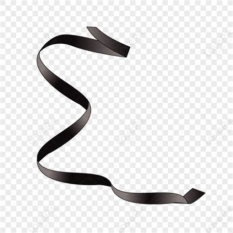 검은 비단 리본창조적포스터줄무늬 Png 일러스트 무료 다운로드 Lovepik