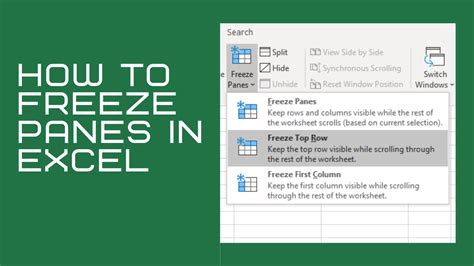 How To Freeze Top 3 Rows In Excel Ballsfalas