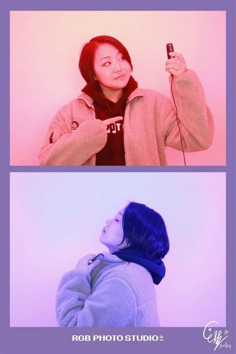 Rgb포토스튜디오 합정점 셀프사진관 스티커사진 인생네컷 활용법