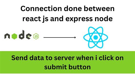Connection Succesfull Between React Js And Express Js Node Part Mern Stack Youtube