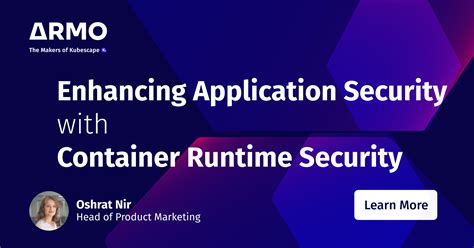 Container Runtime Security Enhance App Protection Armo