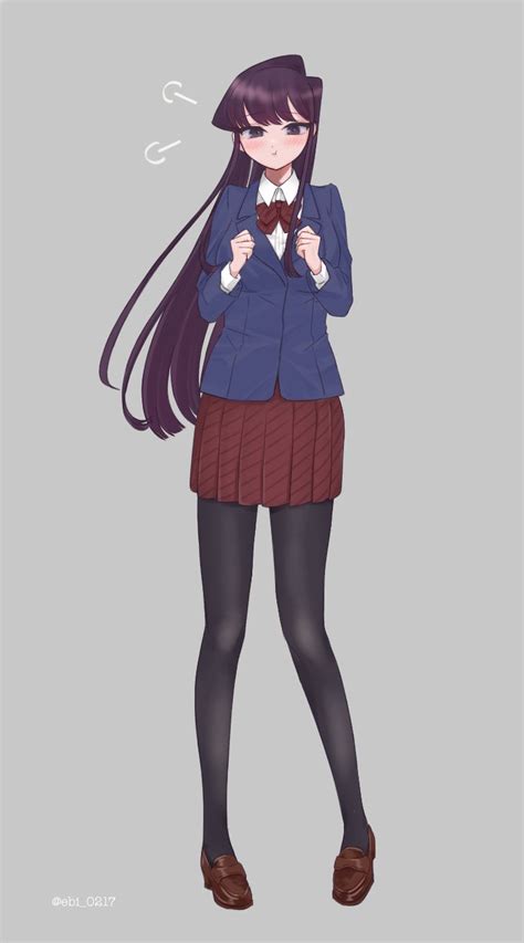 照れ顔フンス！ Komi Cant Communicate Know Your Meme