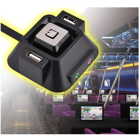 Desktop Power Button Switch External Usb Port 3 5mm Audio And Mic Shopee Philippines