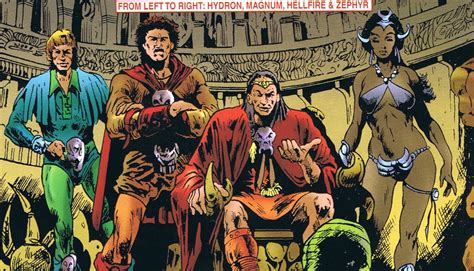 The Elementals Team Comic Vine