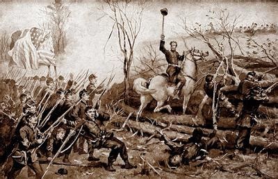 This Picture Is Nathan Bedford Forrest Fighting In The Battle Of Fort