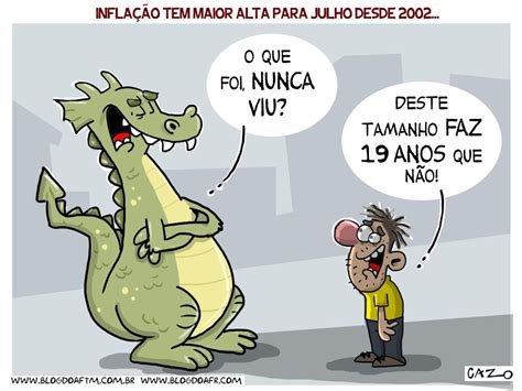 Charge Inflação Tem Maior Alta Para Julho Desde 2002 Blog Do Aftm