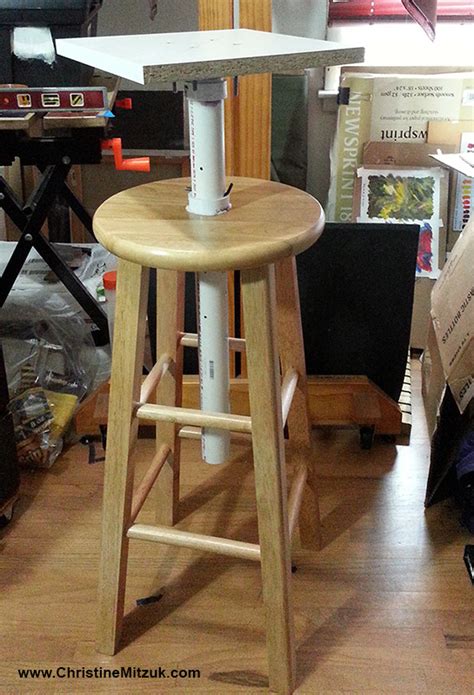 Diy Sculpture Stand Christine Mitzuk Art