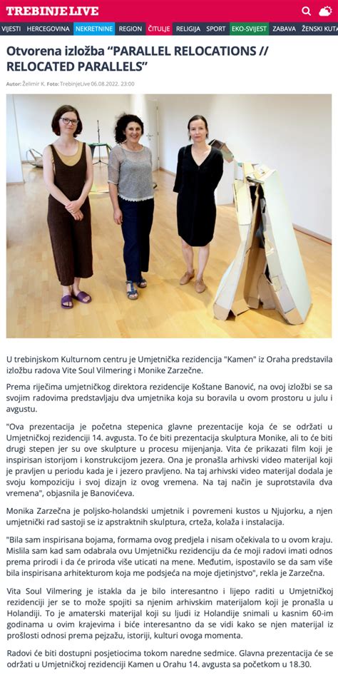 Press Kamen In Trebinje Live Kamen