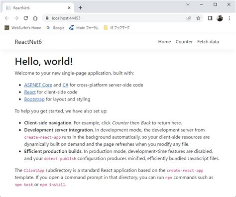 Aspnet 6 React Apis Microsoft Qanda