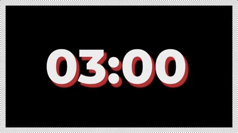 countdown timer 3 minutes