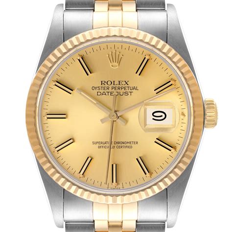 Rolex Vintage Collection Steel And Gold Two Tone 16013 Stock 46705 Swisswatchexpo