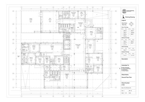 Residential Building Execution Drawings Behance
