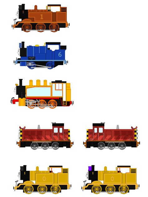 Five Nights At Thomas Animatronics By Enginenumber14 On Deviantart