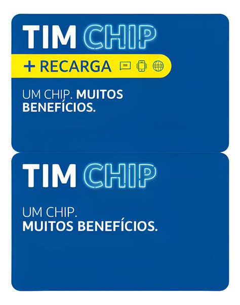 Chip Tim Frete Grátis A Partir De R 19