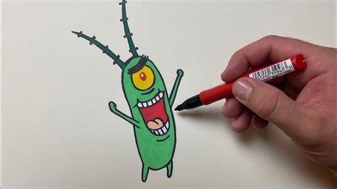 Plankton Spongebob Drawing