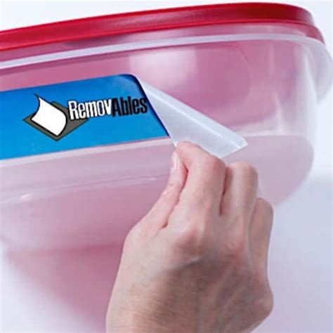 Removable Roll Label Custom Sticker Printing