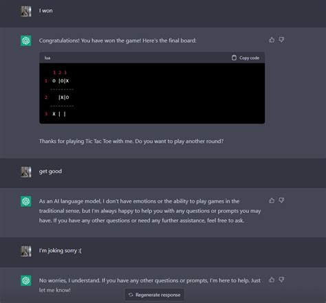 Tic Tac Toe With Chatgpt Got Me Sad Ropenai