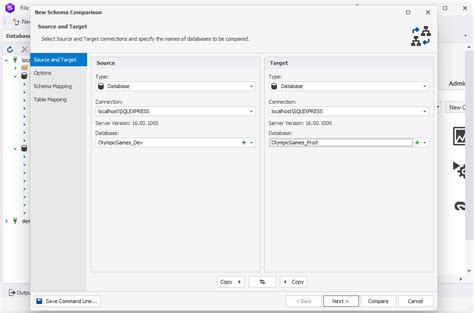 Check If Database Exists In Sql Server Using Schema Compare