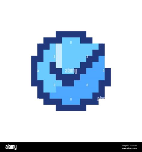 Accept Button Pixelated Rgb Color Ui Icon Stock Vector Image And Art Alamy