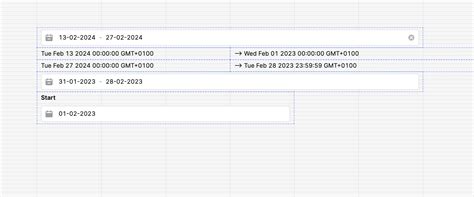 Bug When Using Start Date Of Date Range Component 💬 App Building