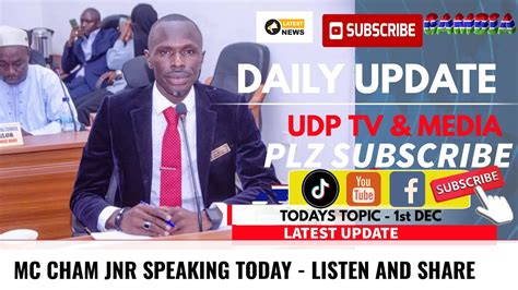 Mc Cham Jnr Speaking Today Listen And Share Youtube