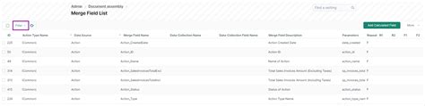 Viewing The List Of Actionstep Merge Fields Help Center