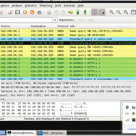 WireShark Report Before Malware Infection Download Scientific Diagram