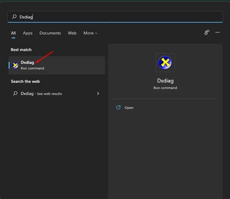 How To Open Directx Diagnostic Tool On Windows 11 8 Methods