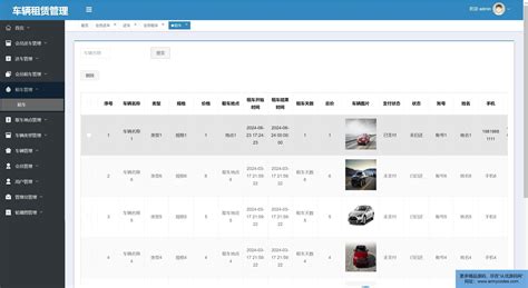 基于javaspringbootvue3的汽车租赁管理系统java毕业设计从戎源码网从戎源码网