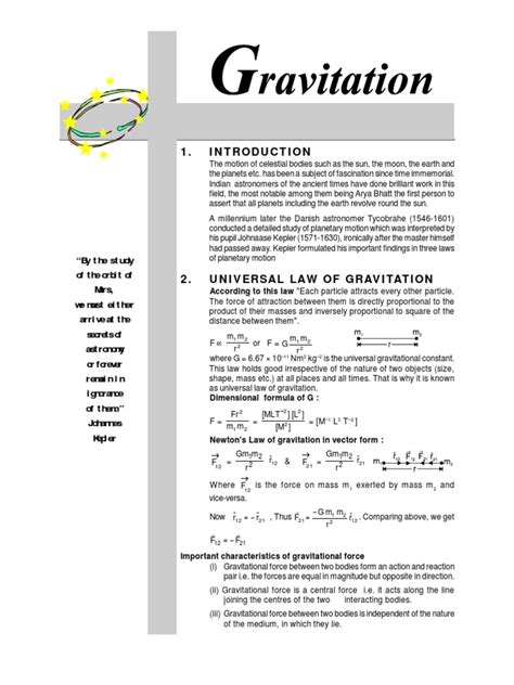 gravitation re theory pdf orbit potential energy