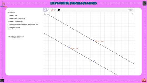 Exploring Parallel Lines Coirle