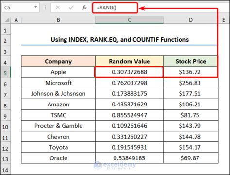 How To Randomize A List In Excel Without Duplicates 4 Ways