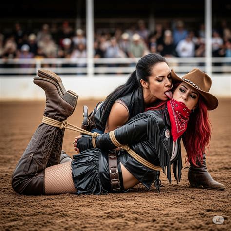 Cowgirl Hogtied 187 By Enterthemeng On Deviantart