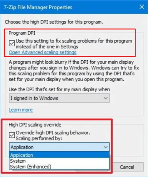 Mass Set High Dpi Scaling Override Rwindows10