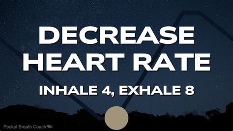 How To Decrease Heart Rate Naturally 4 8 Breathing Vagus Nerve