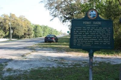 Fort Dade Historical Marker
