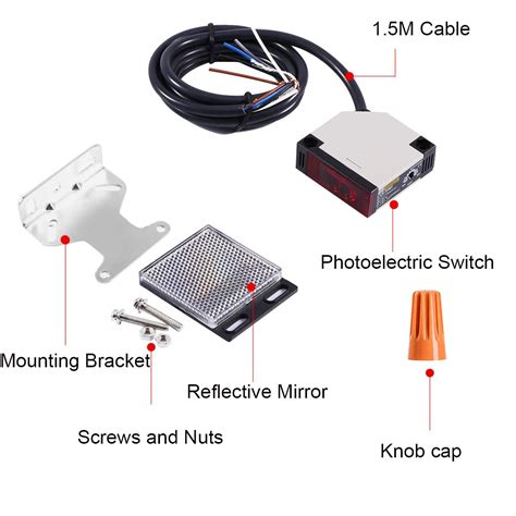 Youmile E3jk R4m1 Photoelectric Switch Sensor Ac 90 250v 3a Specular