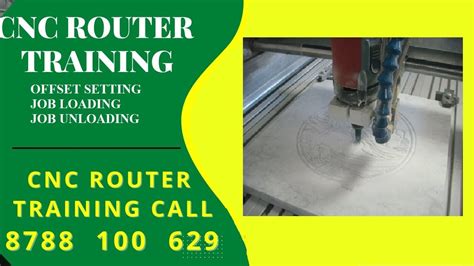 Cnc Router Pe Offset Setting Karana Star Infotech Cnc Training Institute Youtube