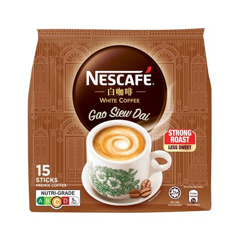 Nescafe White Coffee Gao Siew Dai 15s Shopee Singapore