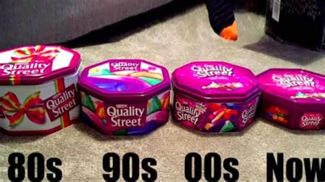 Picture Of Quality Streets Tin Throughout The Years Sparks Anger News