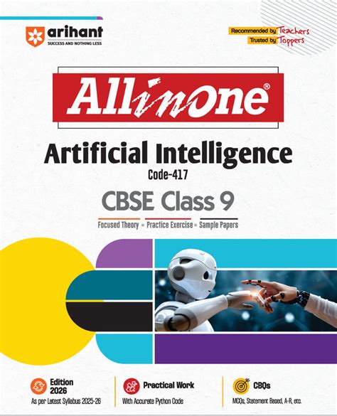 All In One Cbse Artifical Intelligence Code 417 Class 9 Revised Edition 2026 Arihantbooks